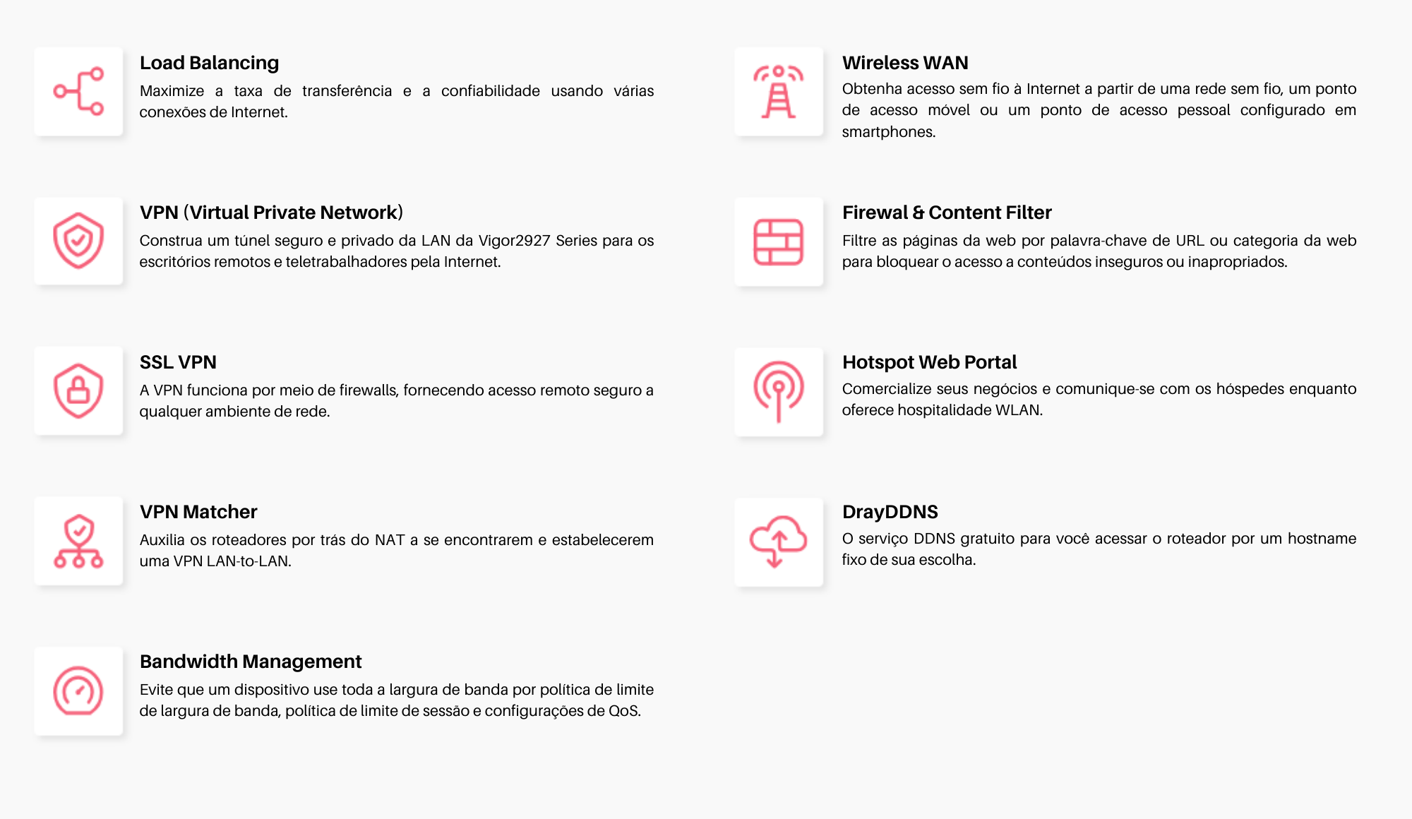 Vigor2915 – DrayTek Brasil